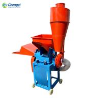 China Mild Steel Grass Pulping Machine 300-500kg/h Forage Cutter Grinder Feed Processing for sale
