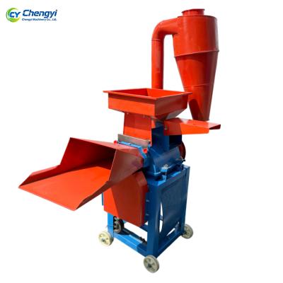 China Stainless Steel Grass Pulping Machine 300-500kg/h Forage Crusher for Livestock Feed for sale