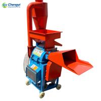 China Iron Self Priming Grass Pulping Machine 300-500kg/h Forage Processing Equipment for sale