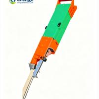 China Steel Jab Planter Hand Seeder 81cm Height 4kg Capacity Precision Sowing Tool for Corn Beans Vegetables Farming for sale