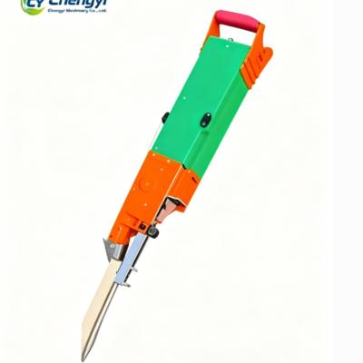 China Steel Jab Planter Hand Seeder 81cm Height 4kg Capacity Precision Sowing Tool for Corn Beans Vegetables Farming for sale
