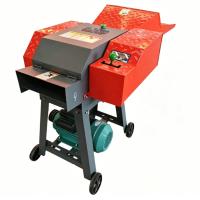 China Carbon Steel Chaff Cutter Machine 400-600kg/h Livestock Feed Chopper 220V/380V for sale