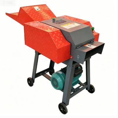 China Carbon Steel Chaff Cutter Machine 400-600kg/h Livestock Feed Chopper 220V/380V for sale