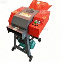 China Carbon Steel Chaff Cutter Machine 400-600kg per Hour Forage Chopper for Livestock Feed for sale
