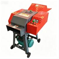 China Carbon Steel Chaff Cutter Machine 400-600kg per Hour Forage Chopper for Livestock Feed for sale