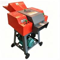 China Stainless Steel Chaff Cutter Machine 400-600kg/h Forage Grass Cutter 220V 380V for sale
