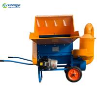 China Multifunctional Thresher Corrosion Resistant Steel 500kg/h 3KW Crop Separation Machine for sale
