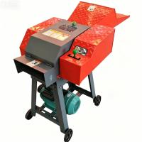 China Steel Agricultural Chaff Cutter Machine 400-600kg/h Animal Feed Chopper for sale