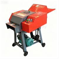 China Heavy Duty Iron Chaff Cutter Machine 400-600kg per Hour Fodder Processing for sale