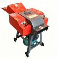 China Heavy Duty Iron Chaff Cutter Machine 400-600kg per Hour Fodder Processing for sale