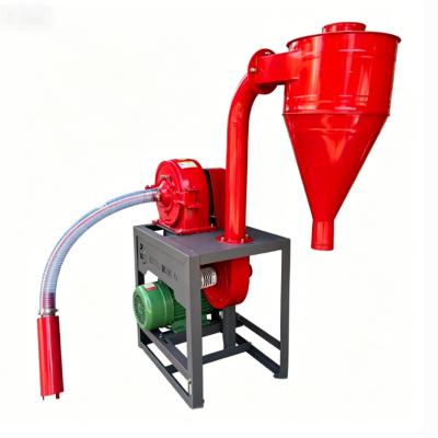 China Steel Self Priming Crusher Grinder 250-700kg/h Grain Pulverizer Automatic Feed Grinding Machine for sale