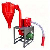 China Steel Self Priming Crusher Grinder 250-700kg/h Grain Pulverizer Automatic Feed Grinding Machine for sale