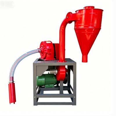 China Self Priming Crusher Grinder Feed Miller 250-700kg/h Carbon Steel Automatic Grain Processing Machine for sale