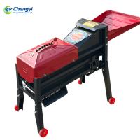 China Carbon Steel Single Drum Corn Thresher Machine 1000-1500 kg/h Maize Sheller for sale