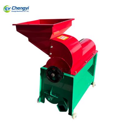 China Carbon Steel Hammer Corn Thresher Machine 3000-5000 catties/hr Maize Sheller for sale