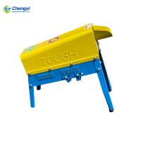 China Hardened Iron Single Drum Corn Thresher 1000-1500 kg/h 220V Portable Kernel Stripper for sale