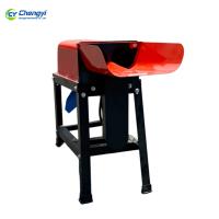 China Iron Double Drum Corn Thresher 1000-1500 kg/h Maize Depuller 220V for sale