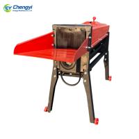 China Compact Steel Double Roller Corn Sheller Machine 1000-1500 kg/h 220V Maize Processor for sale