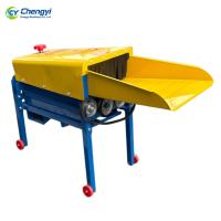 China Double Roller Corn Sheller Machine 1000-1500 kg/h Maize Peeling Farm Equipment for sale