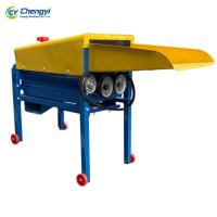 China Stainless Steel Double Roller Corn Sheller Machine 1000-1500 kg/h Maize Processing Equipment for sale