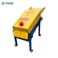 China Stainless Steel Double Roller Corn Sheller Machine 1000-1500 kg/h Maize Processing Equipment for sale