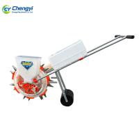 China Manual Seeder Machine with Fertilizing Precision Row Dropper 14.5kg Carbon Steel for sale