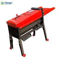 China Cast Iron Single Roller Corn Sheller Machine 1000-1500 kg/h Maize Cleaner for sale