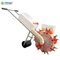 China Manual Seeder Machine Mechanical Row Planter Lightweight Single Handle Sower For Soybean Cultivation for sale