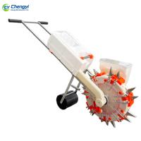 China Manual Seeder Machine Mechanical Row Planter Lightweight Single Handle Sower For Soybean Cultivation for sale