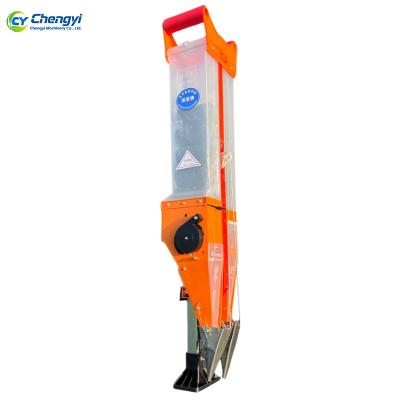 China Durable Steel Jab Planter Seed Dibbler 81cm Height 4kg Capacity Agricultural Sowing Equipment for sale