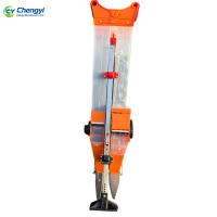 China Carbon Steel Jab Planter Hand Seeder 81cm Height 4kg Capacity Precision Planting Tool for sale