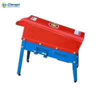 China Cast Iron Single Roller Corn Sheller Durable Maize Thresher Efficient Crop Peeling Machine For Agriculture for sale