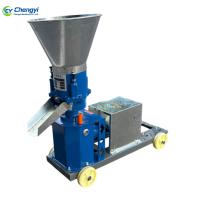 China Hardened Steel Feed Pellet Machine Grain Mill 30-2000kg/h Poultry Nutrition for sale