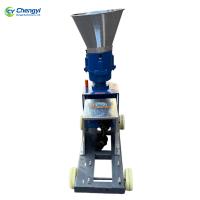 China Stainless Steel Feed Pellet Machine 30-2000kg/h Flat Die Animal Pellet Mill for sale