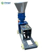 China Stainless Steel Feed Pellet Machine 30-2000kg/h Flat Die Animal Pellet Mill for sale