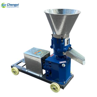 China Carbon Steel Feed Pellet Machine 150-300kg/h Portable Farm Granulator for Livestock Feed for sale