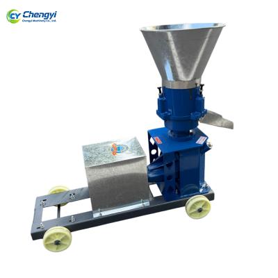 China Heavy Duty Steel Feed Pellet Machine 100-2000kg/h Poultry Granulator for Animal Feed for sale
