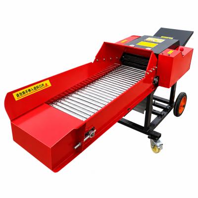 China Grass Cutting Silk Kneading Machine 3-7.5KW Forage Chopper for Silage and Fiber Processing for sale