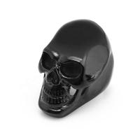 China Titanium Plated Stainless Steel Skull Ring for Men in Europe or America Skull Shape for sale