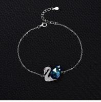 China SWAN Pendants or Charms Type S925 Sterling Silver Aurora Bracelet for Gift Occasion for sale