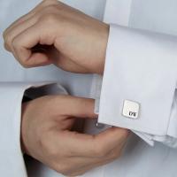 China Jewelry Main Material Stainless steel 4 Colors Cufflinks for Wedding Business Jewelry for sale