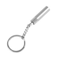 China Customized Engrave Cross Cylinder Stainless Steel Cremation Keychain for Men Women for sale