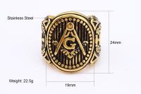 China Anniversary Essential Stainless Steel AG Ring for Men in Europe or America for sale