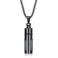China Perfume Bottle Stainless Steel Aromatherapy Diffuser Necklace for Fashion Enthusiasts for sale