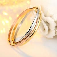 China 8 Year's Experience and Excellent High Class 3 Colors Bangles for Fashionable Buyers for sale