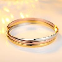 China 8 Year's Experience and Excellent High Class 3 Colors Bangles for Fashionable Buyers for sale