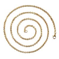 China Stainless Steel Pearl Chain Necklace 2.0mm Wide 16