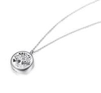 China Tree of Life Memorial Jewelry for Pet/Human Picture Locket Pendant Necklace for sale