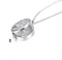 China Tree of Life Memorial Jewelry for Pet/Human Picture Locket Pendant Necklace for sale