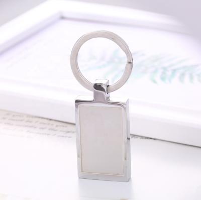 China 18K Gold Plated Stainless Steel Square and Round Cremation Keepsake Keyring for Jewelry for sale